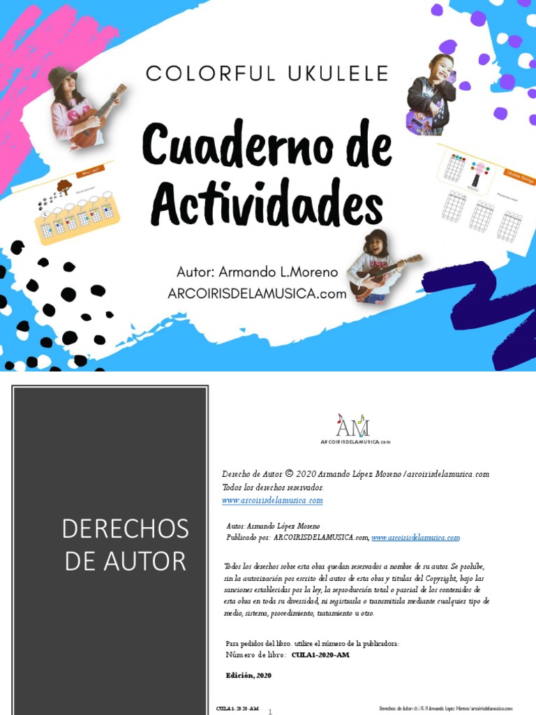 Cuaderno Actividades-Colorful-Ukulele | PDF | Entretenimiento (general)