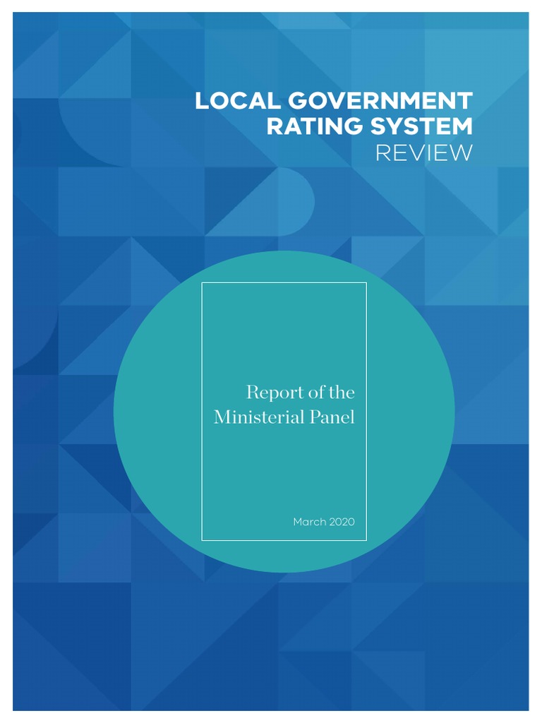 Local Government Rating System Review Final Report March 2020 | PDF ...