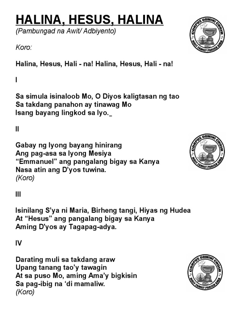 Halina Hesus, Halina | PDF