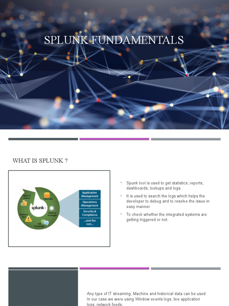 Essential Splunk Fundamentals | PDF | Web Application | Databases