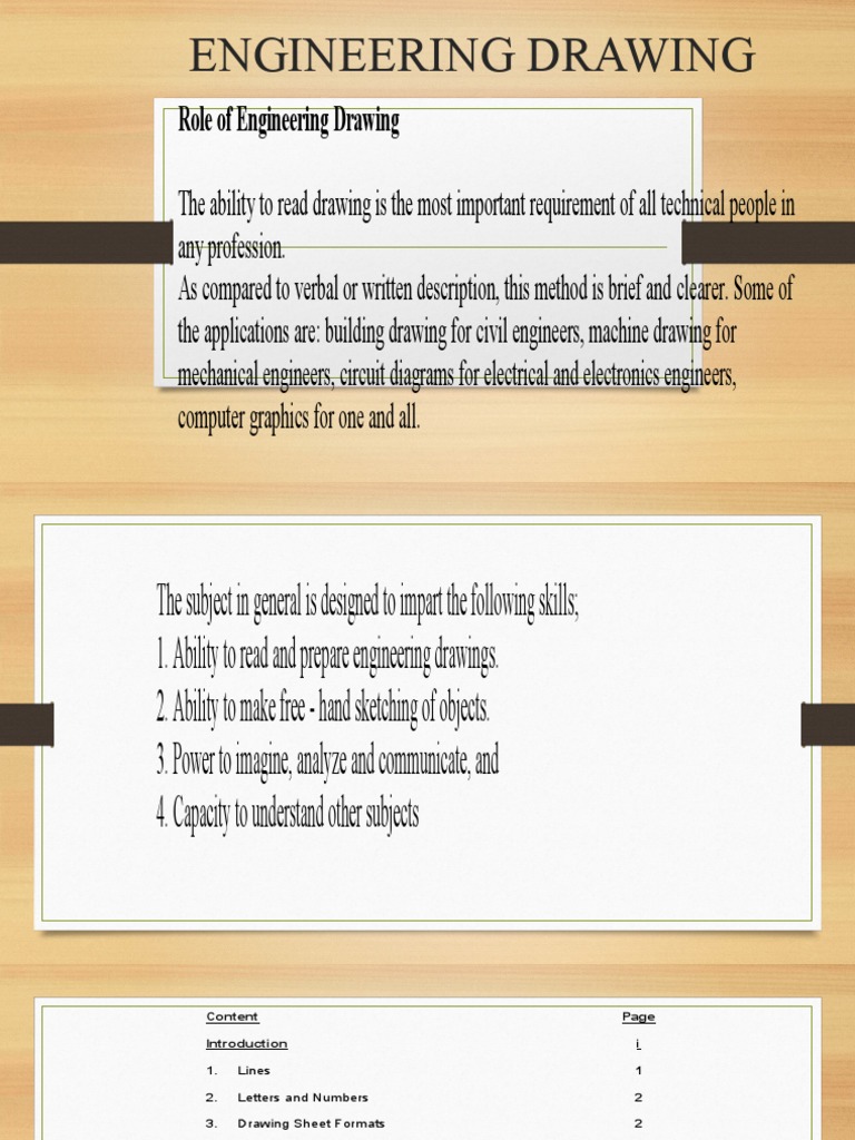Engineering Drawing Lectures | PDF | Surface Roughness | Geometry