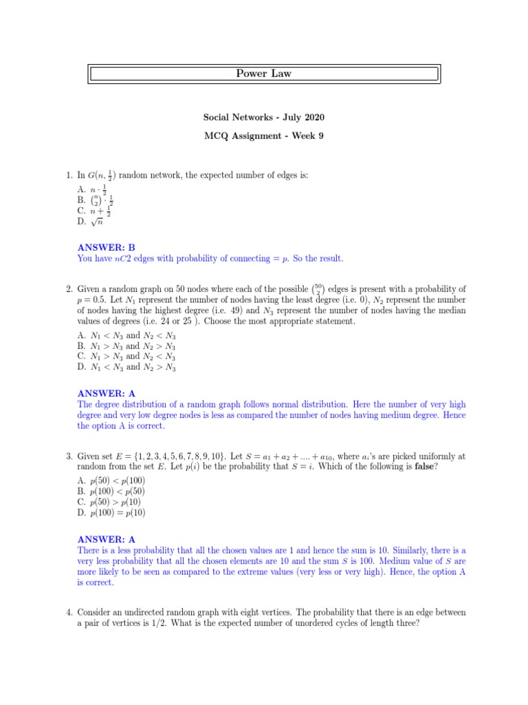 SN Week9 PDF | PDF | Statistical Theory | Teaching Mathematics