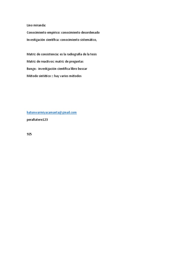 Tesis Lino Miranda | PDF