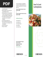 Lcs Diet Handout | PDF | Carbohydrates | Dieting