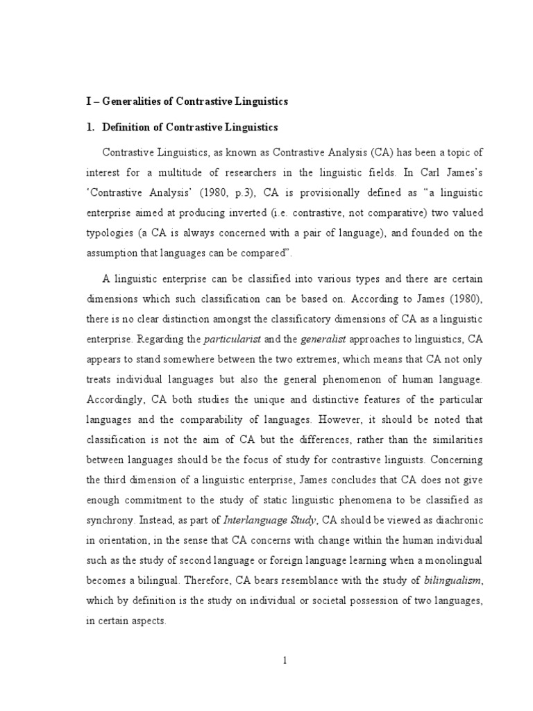 Contrasting Languages to Predict Difficulties and Improve Teaching: An Analysis of Contrastive ...
