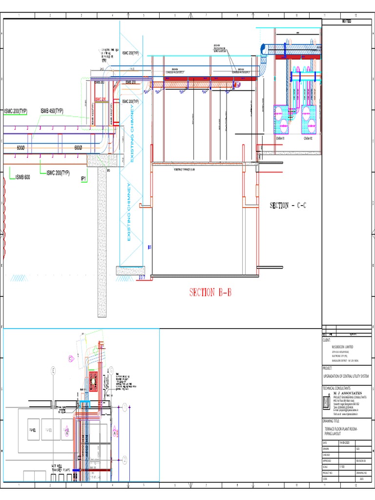 Plant Room Riser - R8-TRF Hvac Piping Layout PDF | PDF | Civil ...
