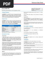 Weberdry 360 PU Waterproofing Guide | PDF | Concrete | Materials