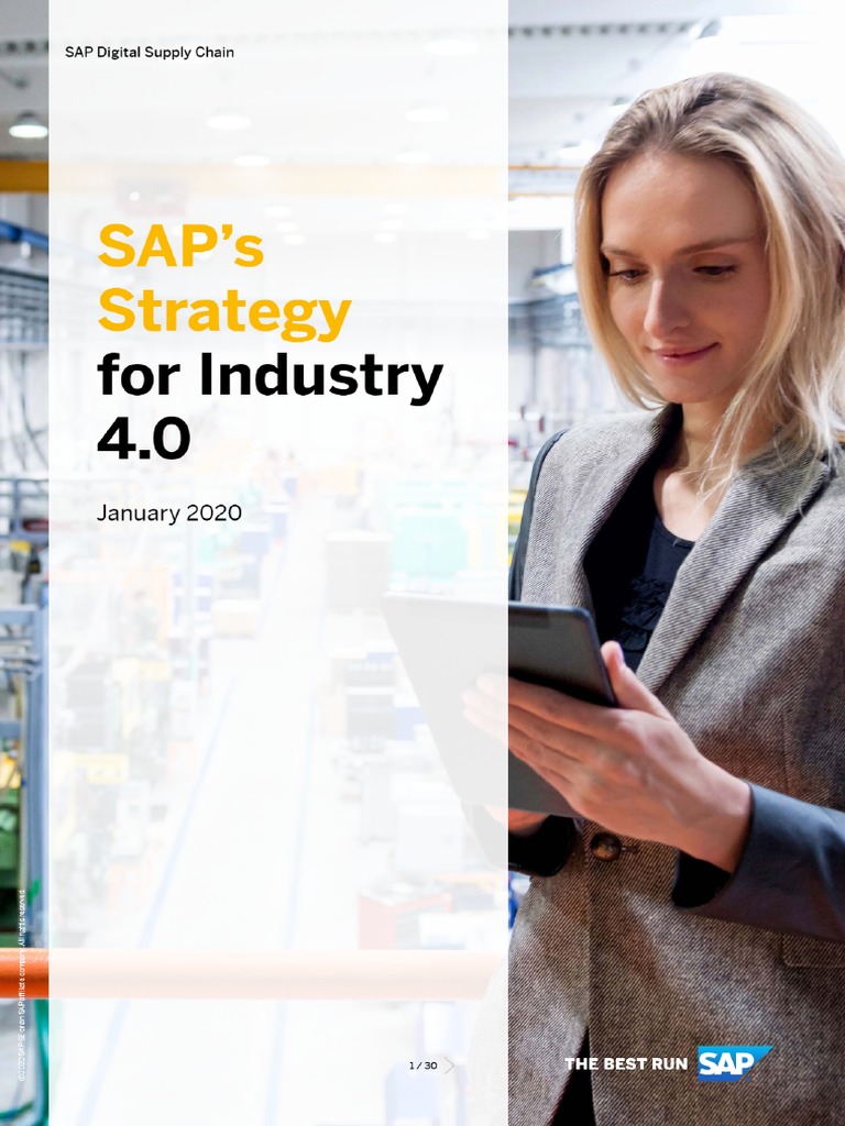 Industry 4.0 Strategy | PDF