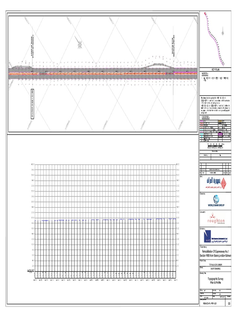 Survey Layout Plan and Profile PDF | PDF