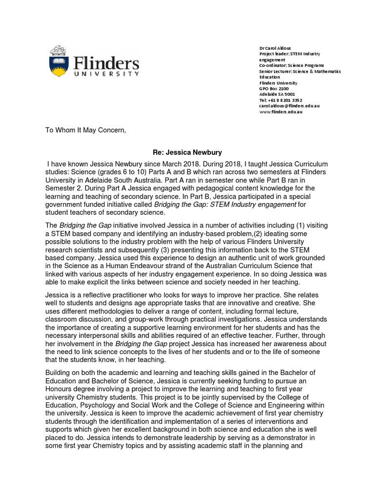 Reference Jessica Newbury 2020 From Carol Aldous | PDF | Science ...