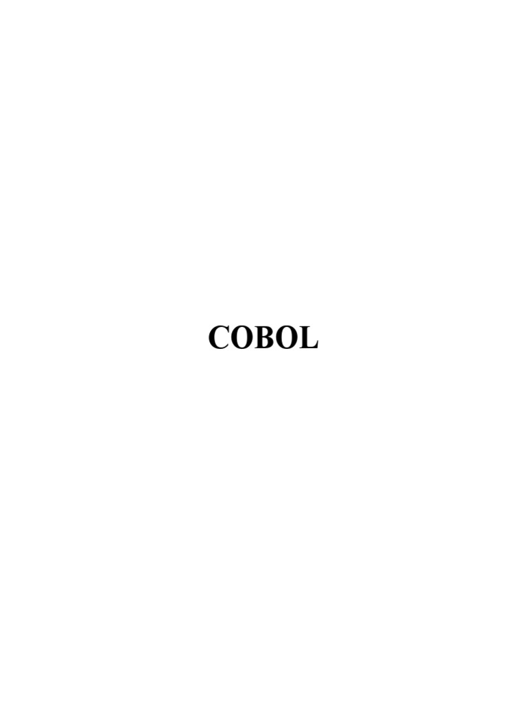 CTS Cobol Book | PDF | Database Index | Computer Program