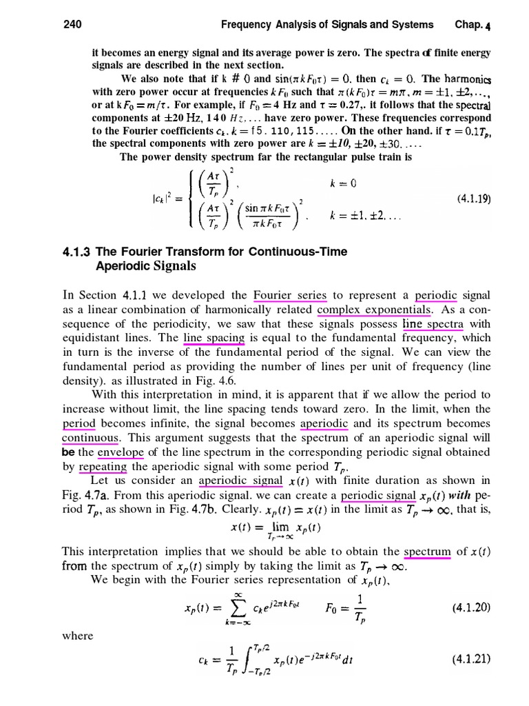 Fourier Transform | PDF | Spectral Density | Fourier Transform