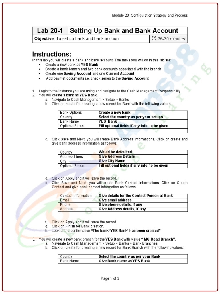 Setting Up YES Bank and Accounts | PDF | Transaction Account | Payments