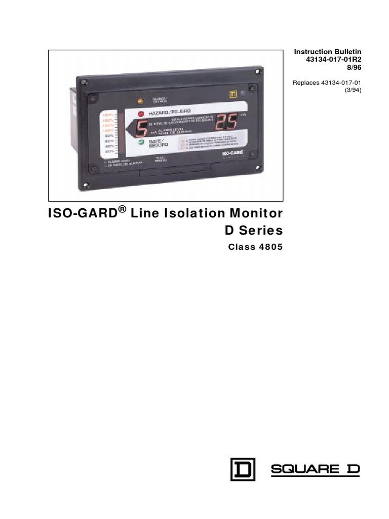 MONITOR Iso GARD | PDF | Electrical Impedance | Electrical Engineering
