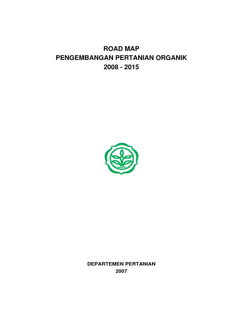 Buku Roadmap Pert Organik PDF | PDF