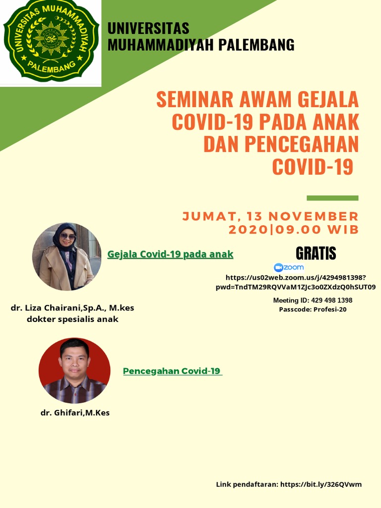 Contoh Membuat Leaflet Seminar | PDF