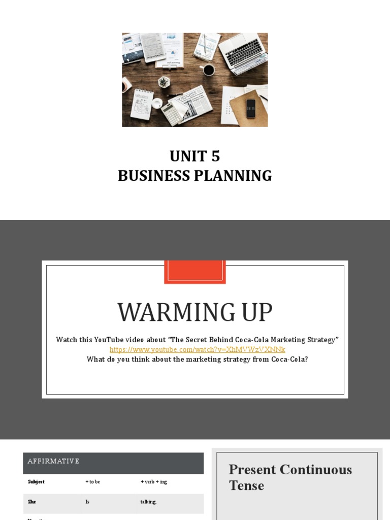 Unit 5 Business Planning | PDF
