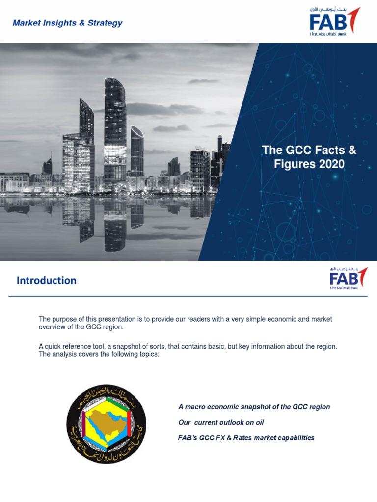 The GCC Facts & Figures 2020: Providing Insights into the Economic ...