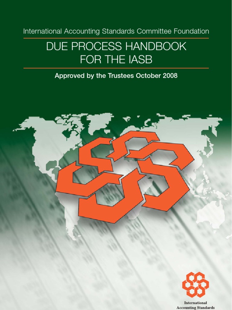 Due Process Handbook For The Iasb: International Accounting Standards ...