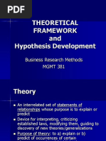 ch05 Theoretical Framework & Hypothesis Development | PDF | Hypothesis | Theory