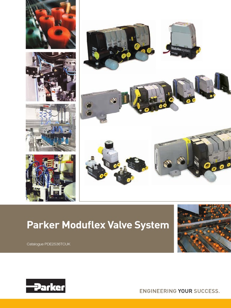 Parker Moduflex Valve System: Catalogue PDE2536TCUK | PDF | Pipe (Fluid ...