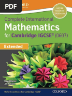 Cambridge IGCSE Maths Student's Book by Collins | PDF