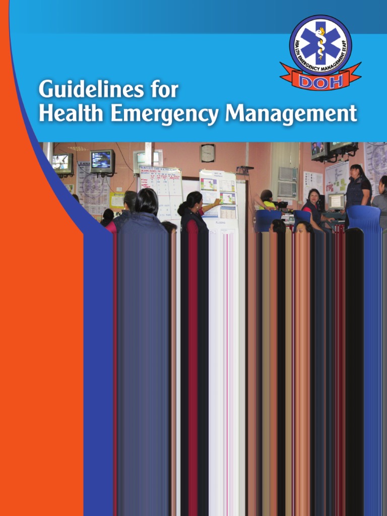 Guidelines On Health Emergency Management Manual For PDF | PDF ...