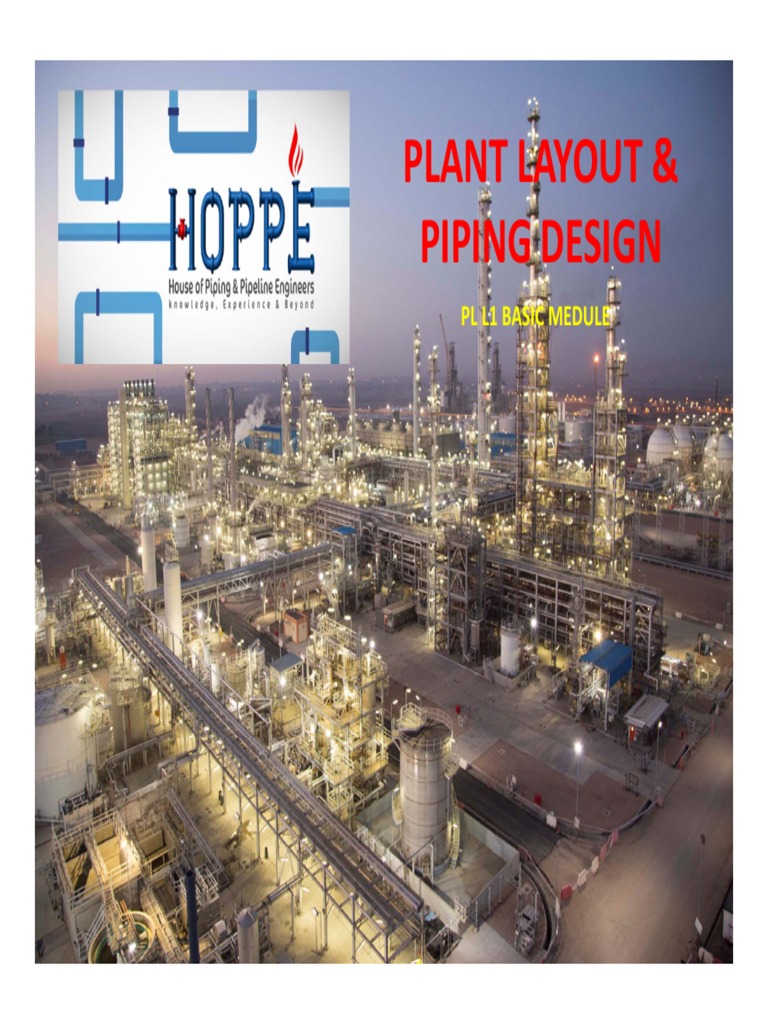 Plant Layout & Piping Design: PL L1 Basic Medule | PDF | Specification ...