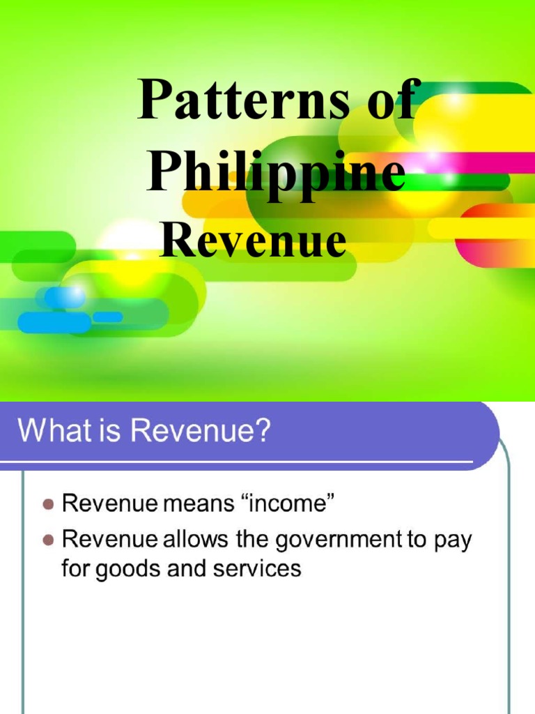 Patterns of Philippine Revenue | PDF