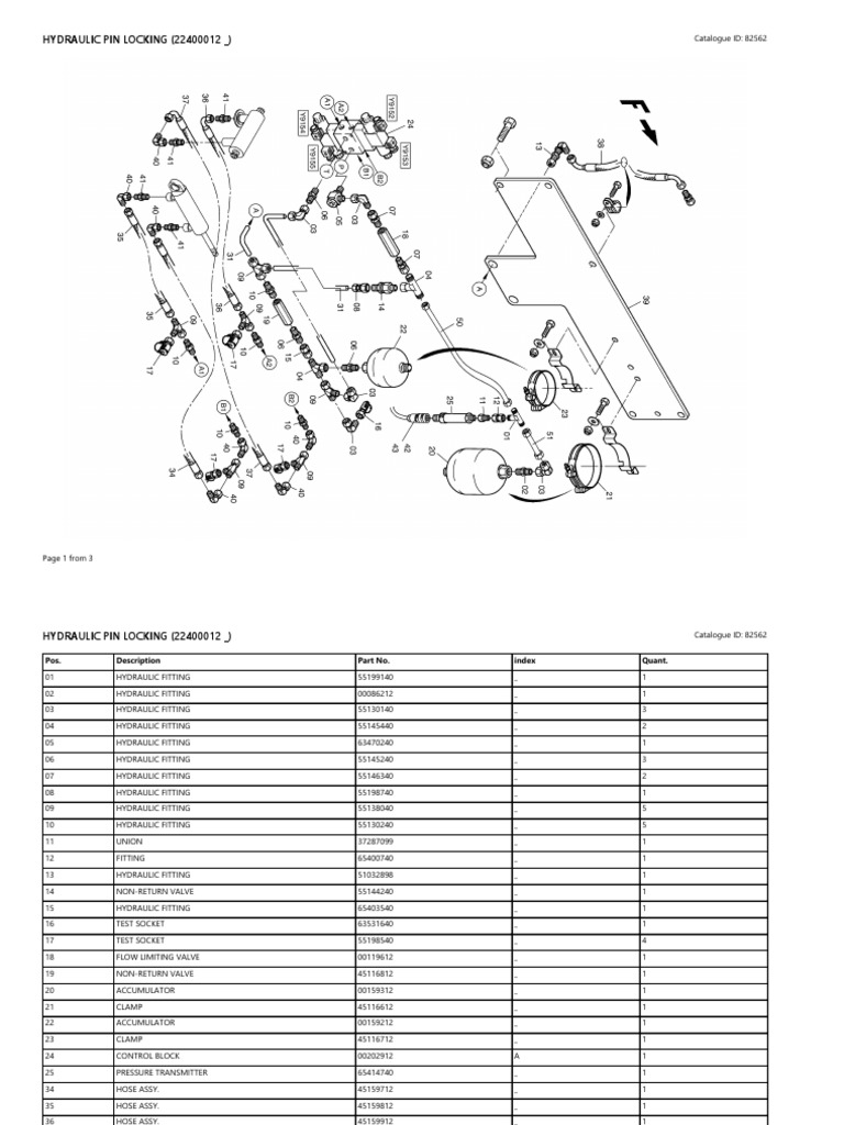 Hydraulic Locking Components Overview | PDF | Valve | Mechanical ...