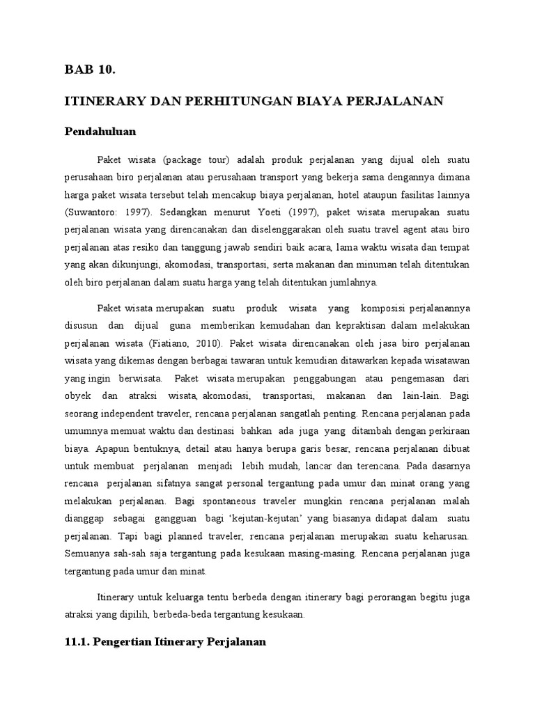 Bab 10 MPDW | PDF | Perjalanan