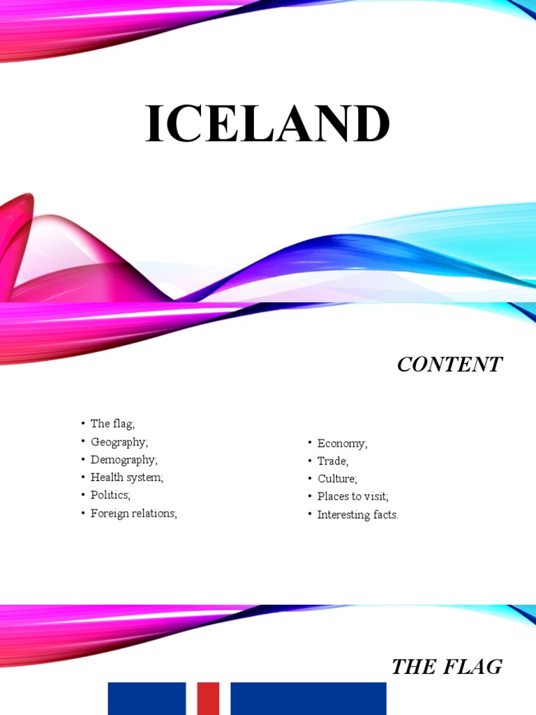 ICELAND Presentation | PDF | Iceland | Economies