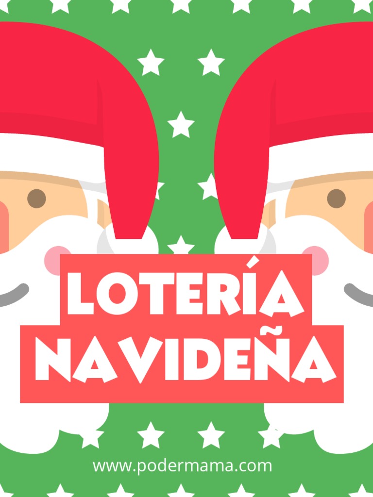 Lotería de Navidad para Niños. | PDF | Nochebuena | Navidad