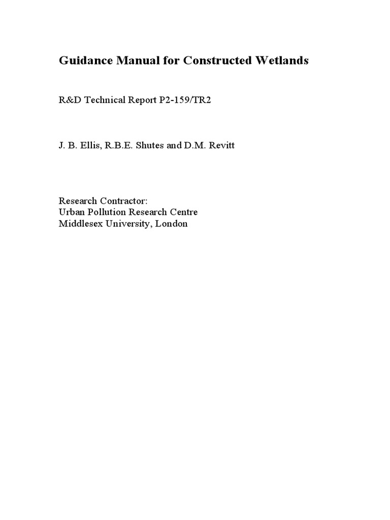 5.11 Storm-Guidance PDF | PDF | Wetland | Marsh