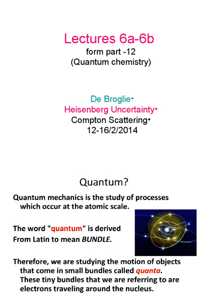 Heisenberg Uncertainty Principle Explained | PDF