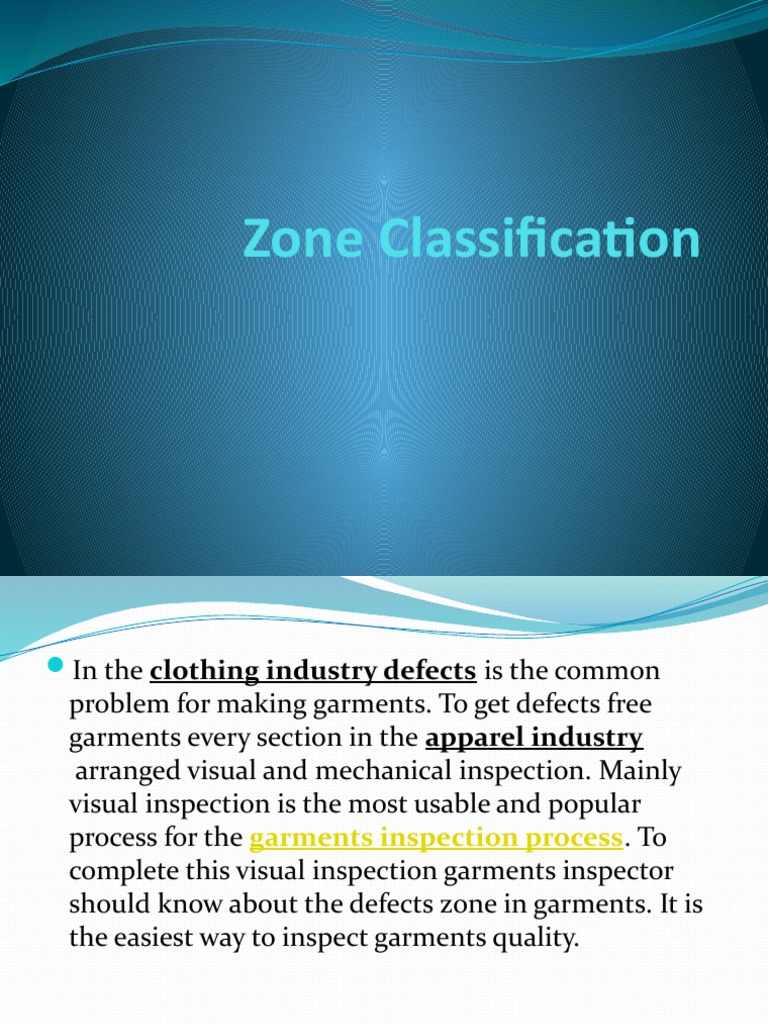 Zone Classification | PDF | Clothing | Human Appearance