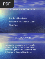 Formulas Poliméricas | PDF | Nutrición | Dieta y nutrición