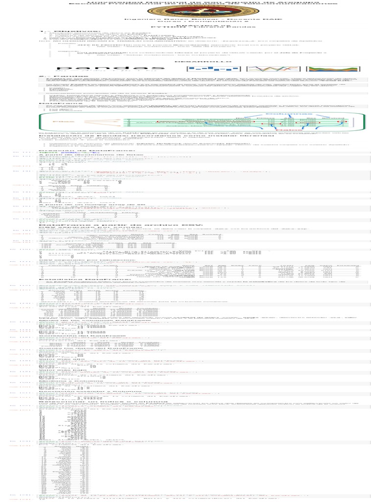 Práctica Pandas en Python: DataFrames | PDF | Archivo de computadora | Datos de computadora