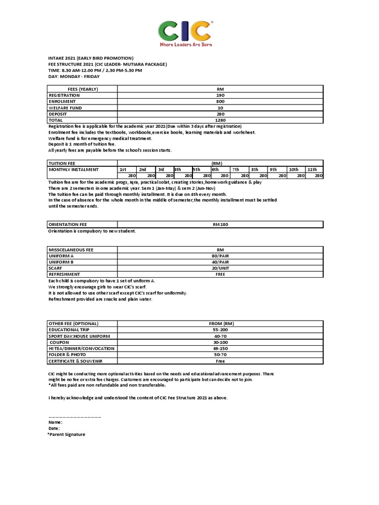 Cic Leader Mutiara Package | PDF | Behavior Modification | Learning