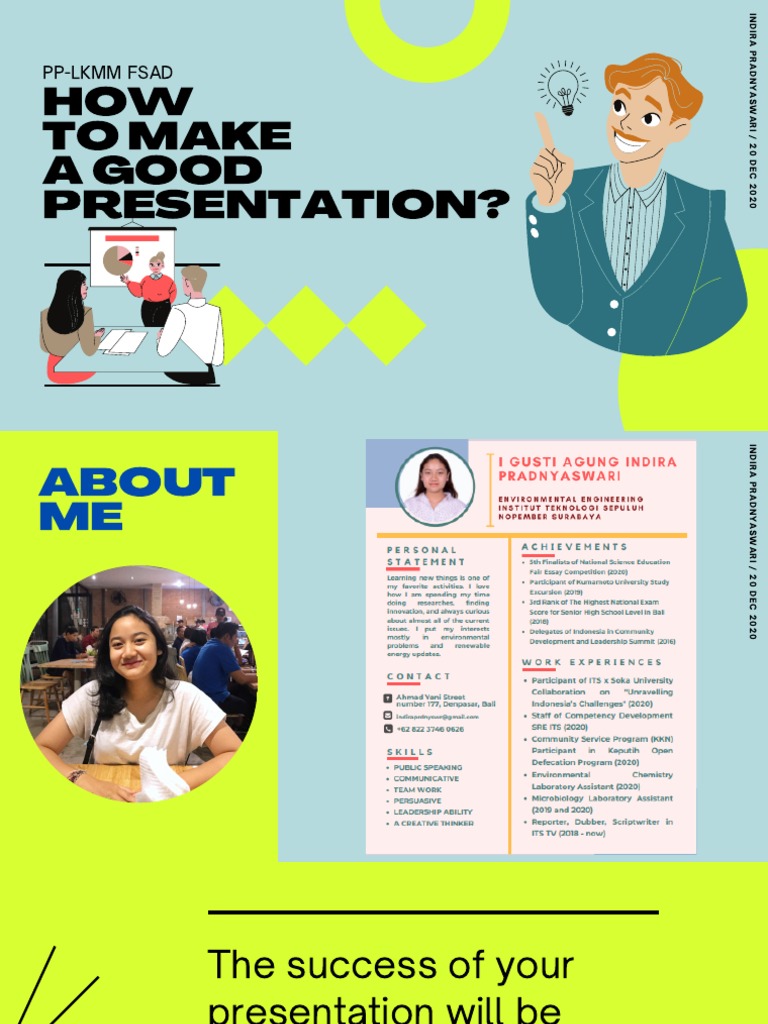 Presentation Skills Guide | PDF | Human Communication | Cognitive Science