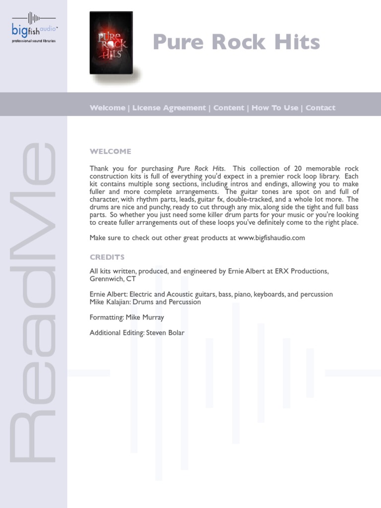 Readme PDF | PDF | Garage Band | Computer File