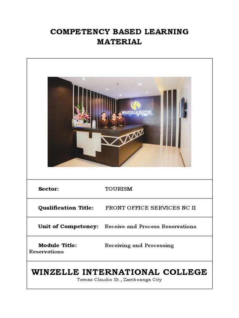 04 CBLM With Competency Assessment Tools | PDF | Competence (Human Resources) | Wic