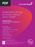 Hostplus PDS Core | PDF | Private Sector | Investing