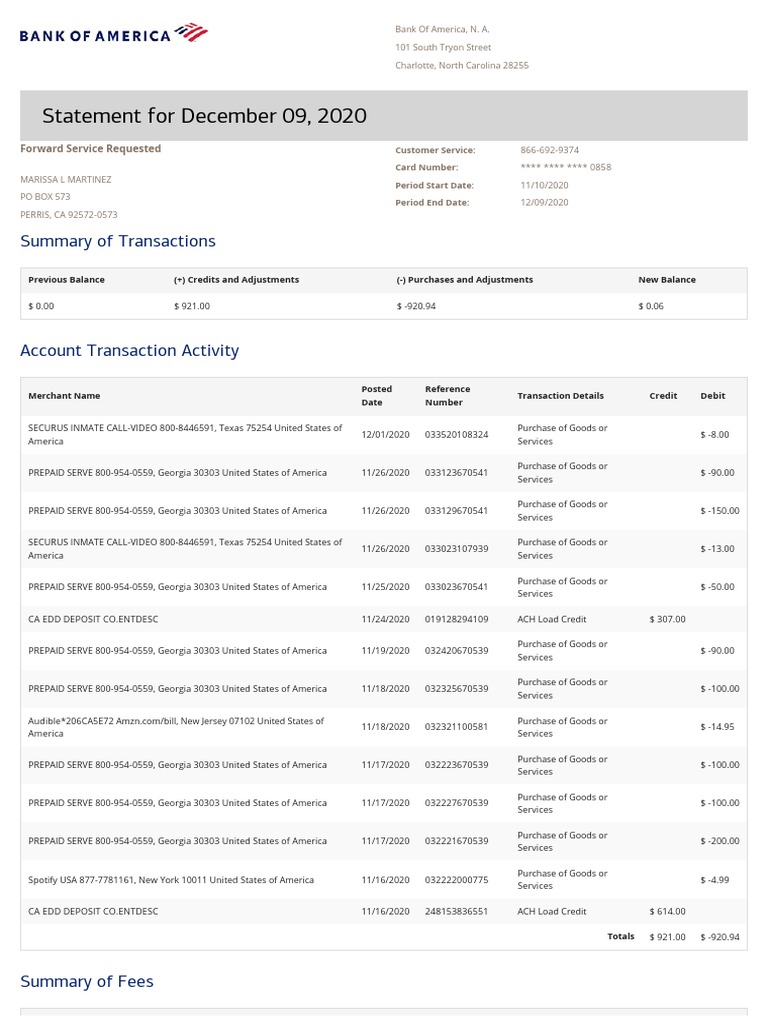 View Statement | PDF | Debit Card | Financial Transaction