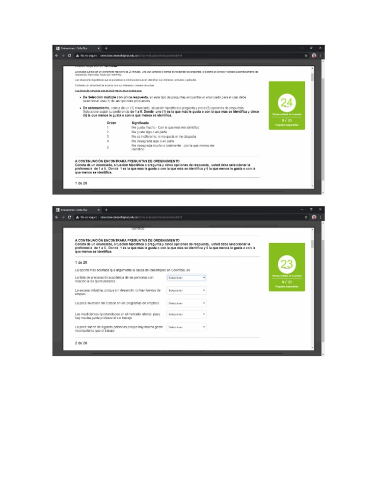Prueba Sena Fase 1 | PDF
