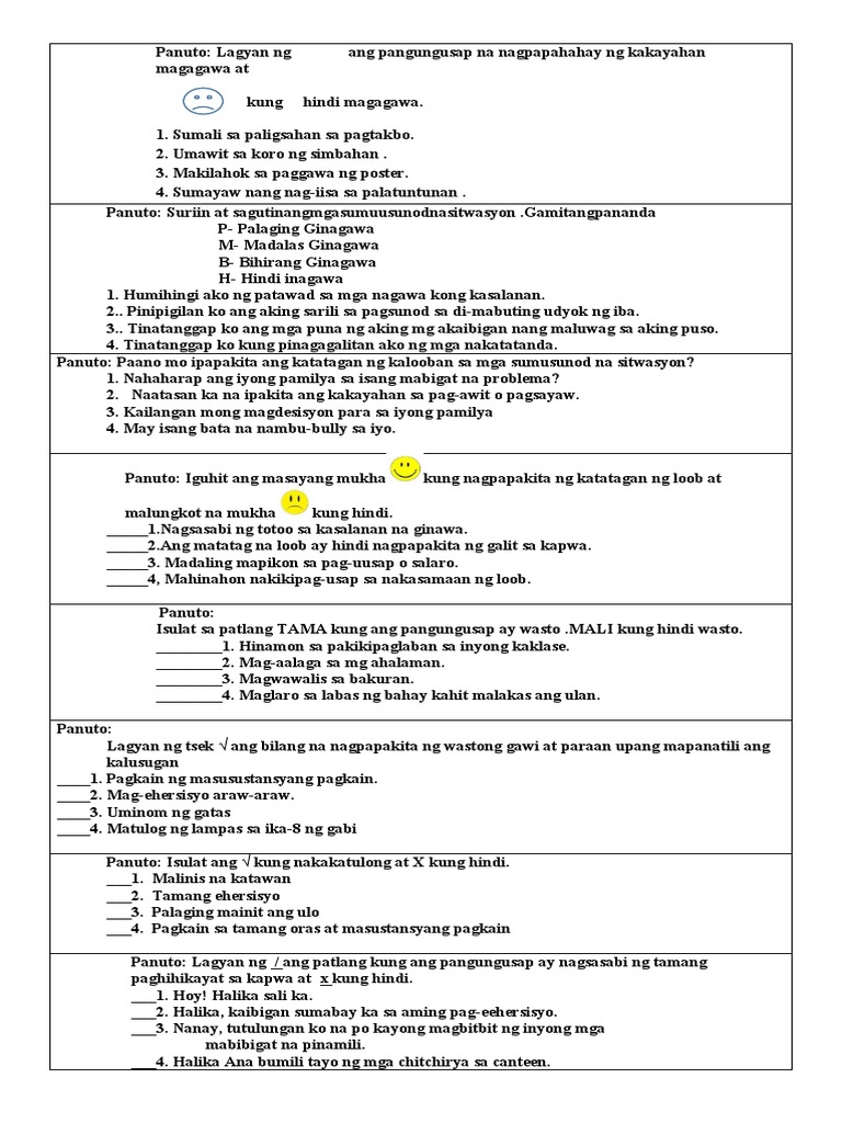 Test Item Bank | PDF