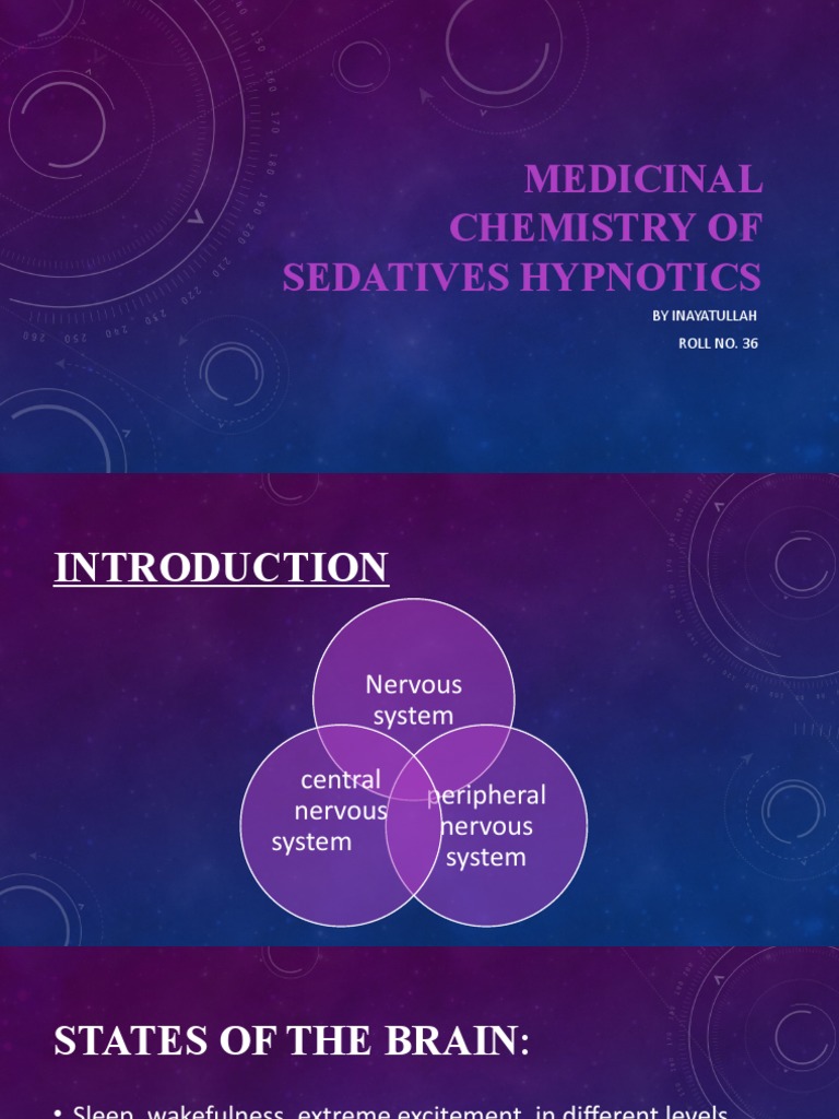 Medicinal Chemistry of Sedatives | PDF | Benzodiazepine | Drugs