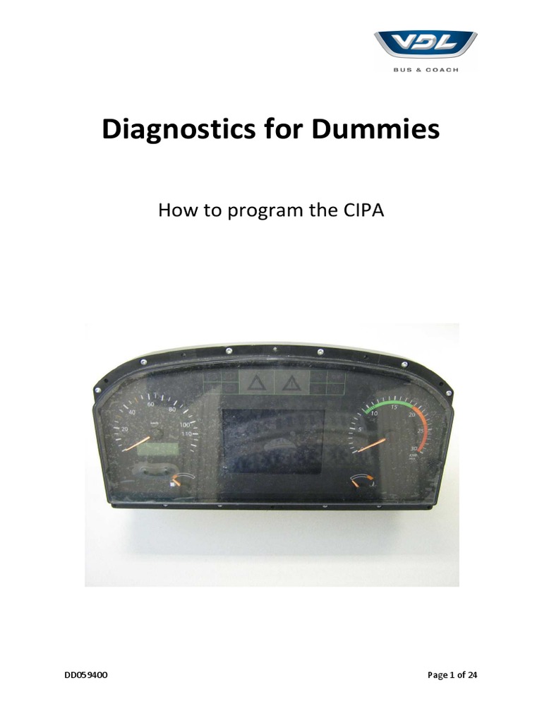Diagnostics For Dummies - CIPA - Training Registration System | PDF ...