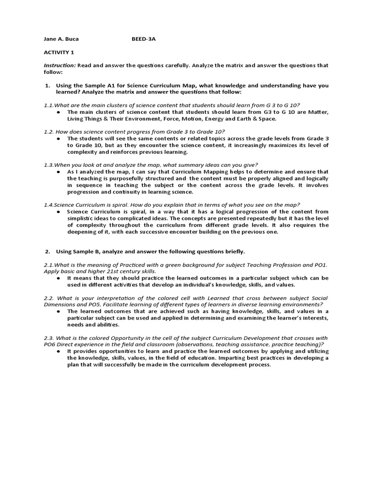 Instruction: Read and Answer The Questions Carefully. Analyze The ...