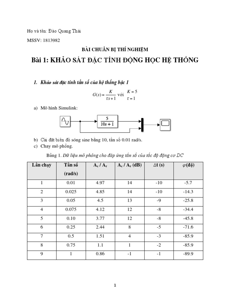 Bai Chuan Bi 1 - Final - CSDKTD | PDF